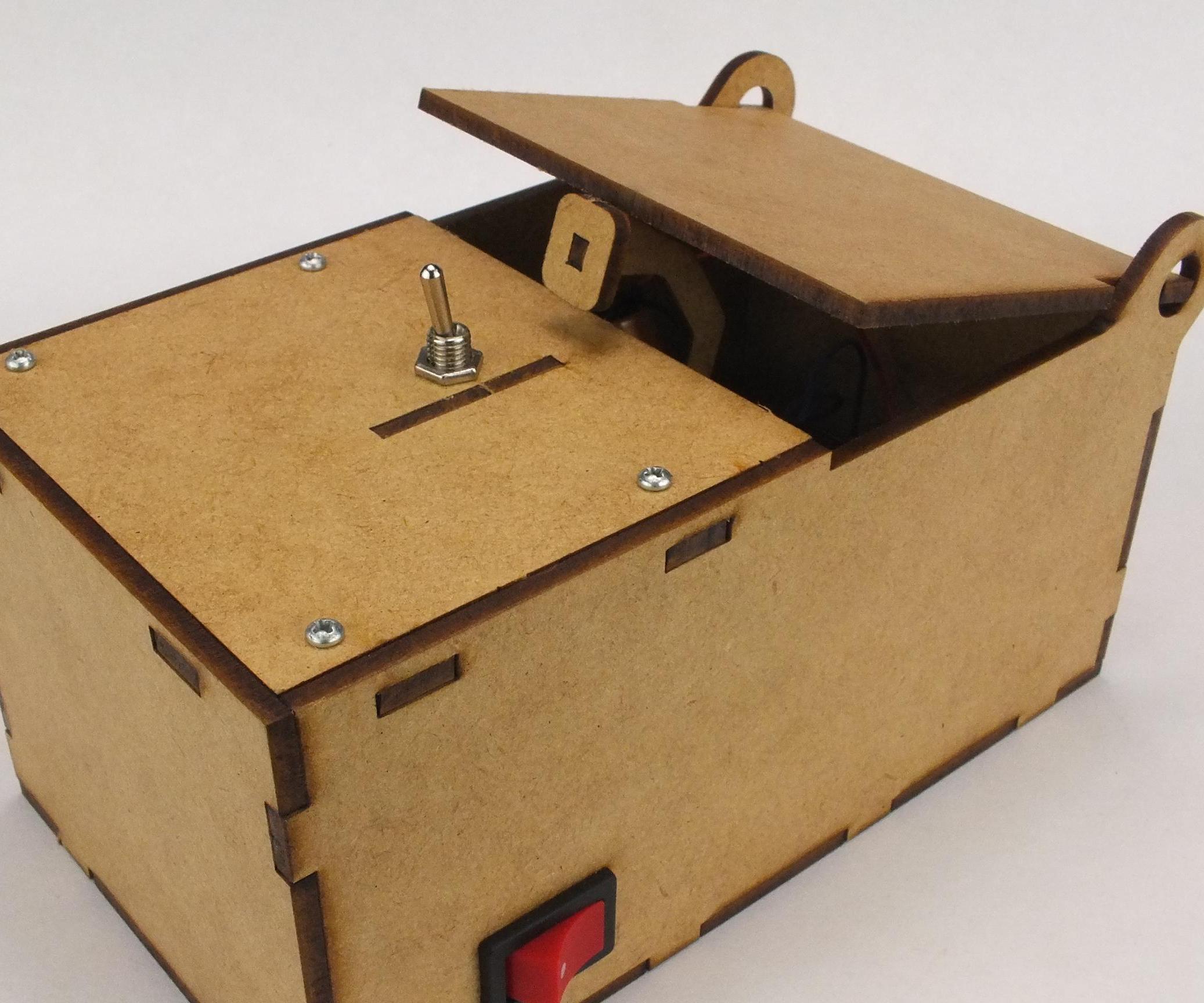 Arduino-servo Useless Machine V2 : 7 Steps - Instructables