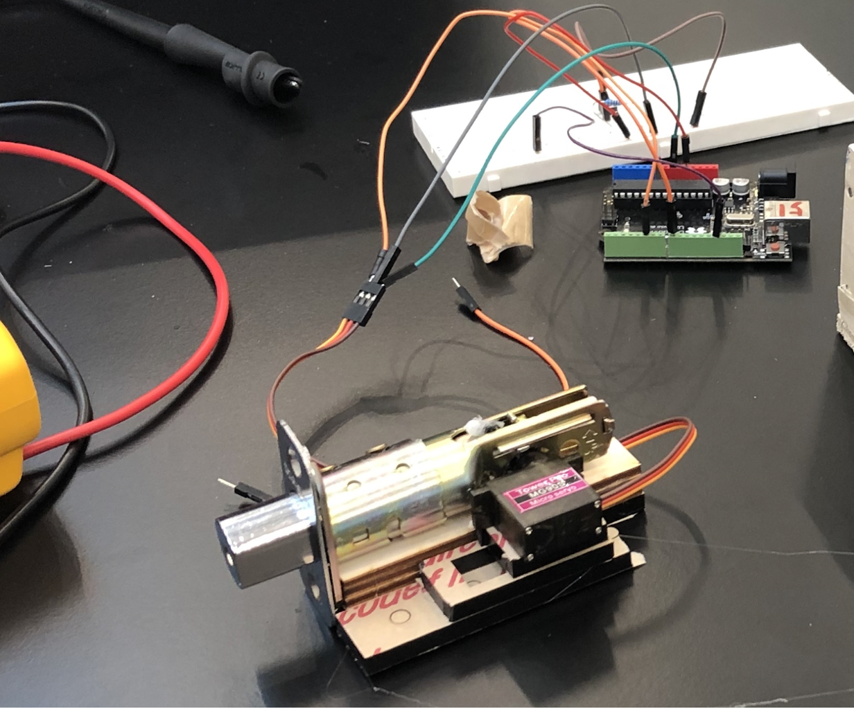 Smart Lock Using Arduino And Deadbolt 5 Steps Instructables