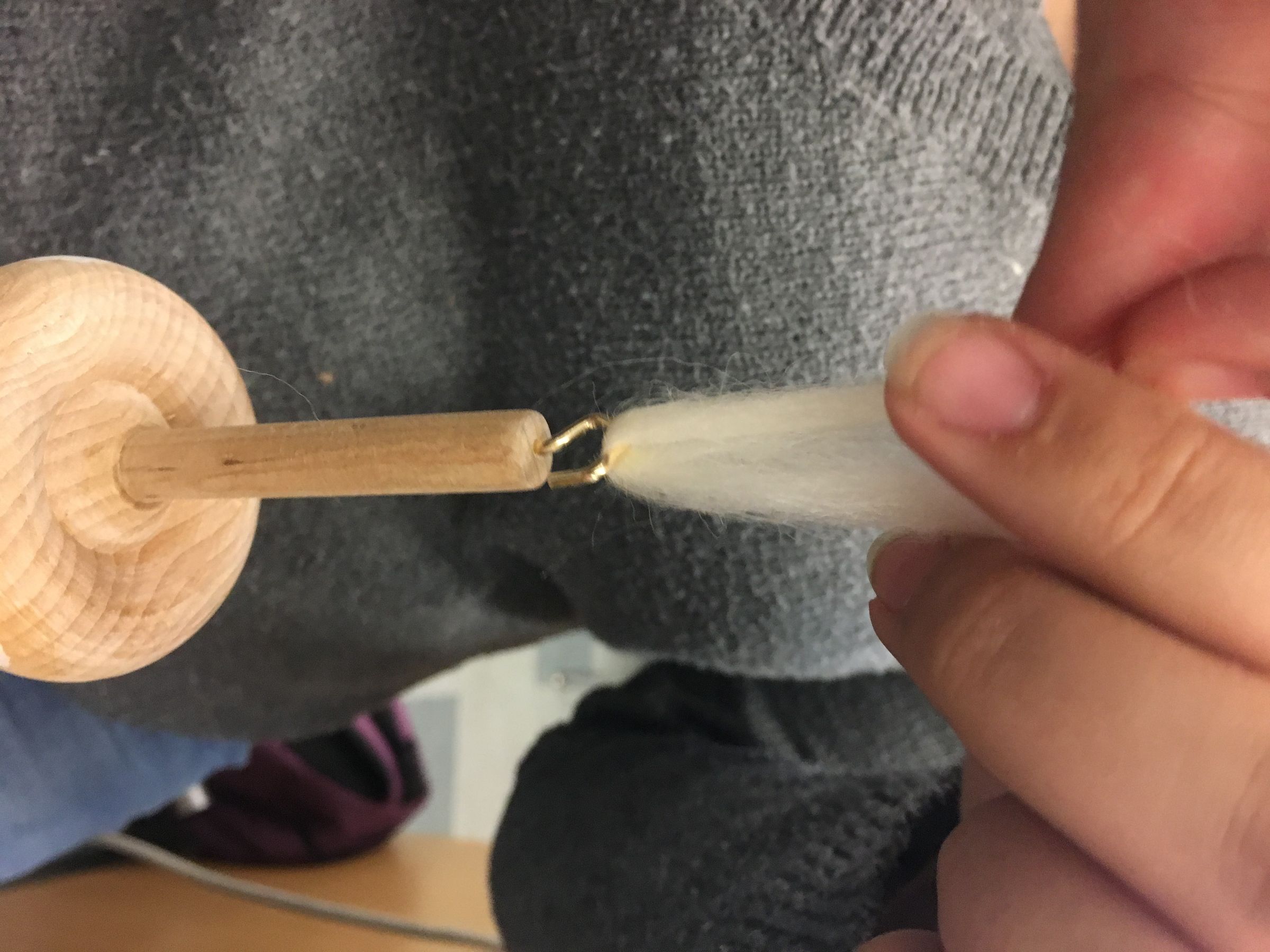 Learning How to Make Yarn With a DIY Drop Spindle! : 8 Steps (with ...