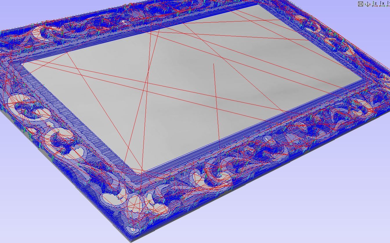 Mirror Frame Carved With CNC : 6 Steps (with Pictures) - Instructables