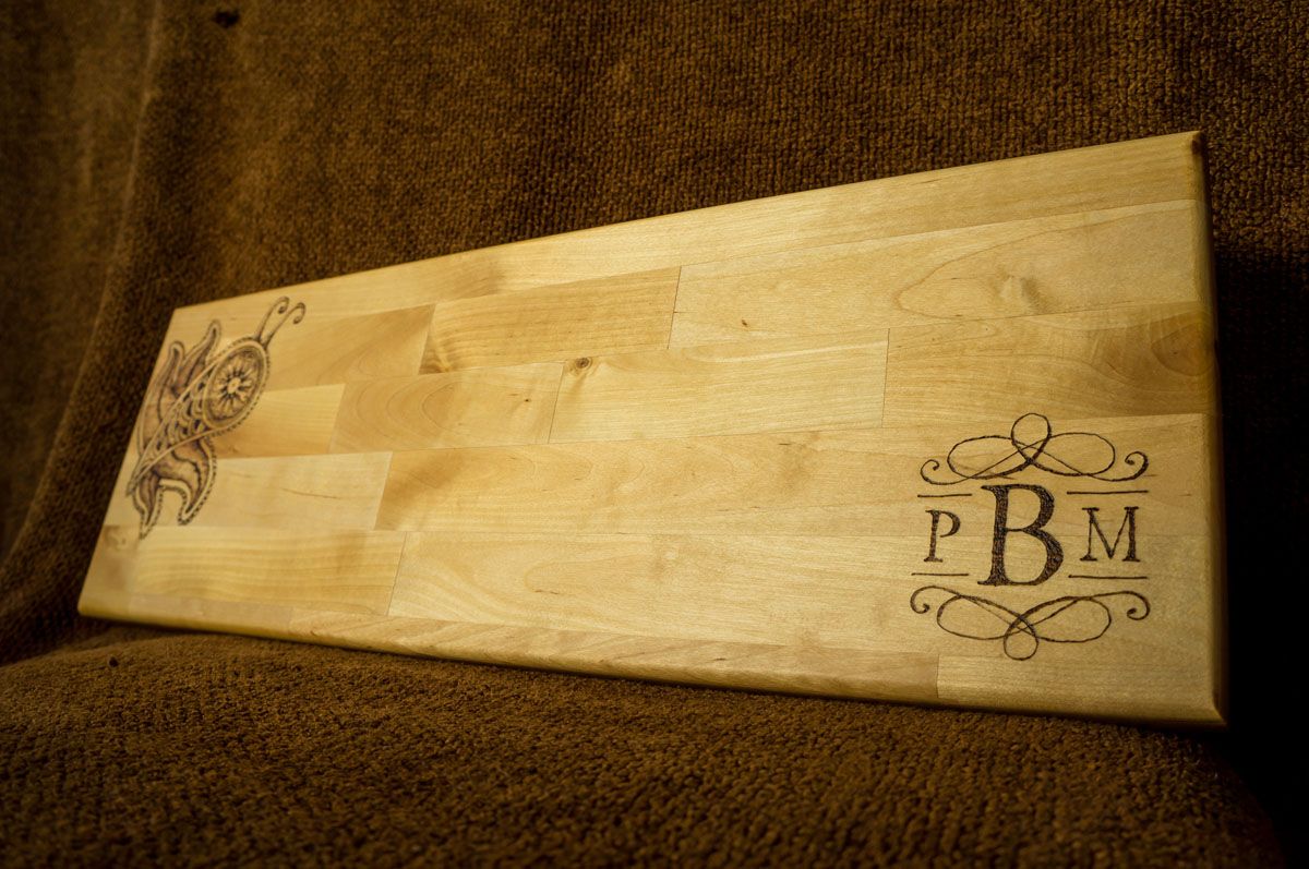 Wood Burning (Pyrography) Cutting Boards and Spoons As Christmas Gifts ...