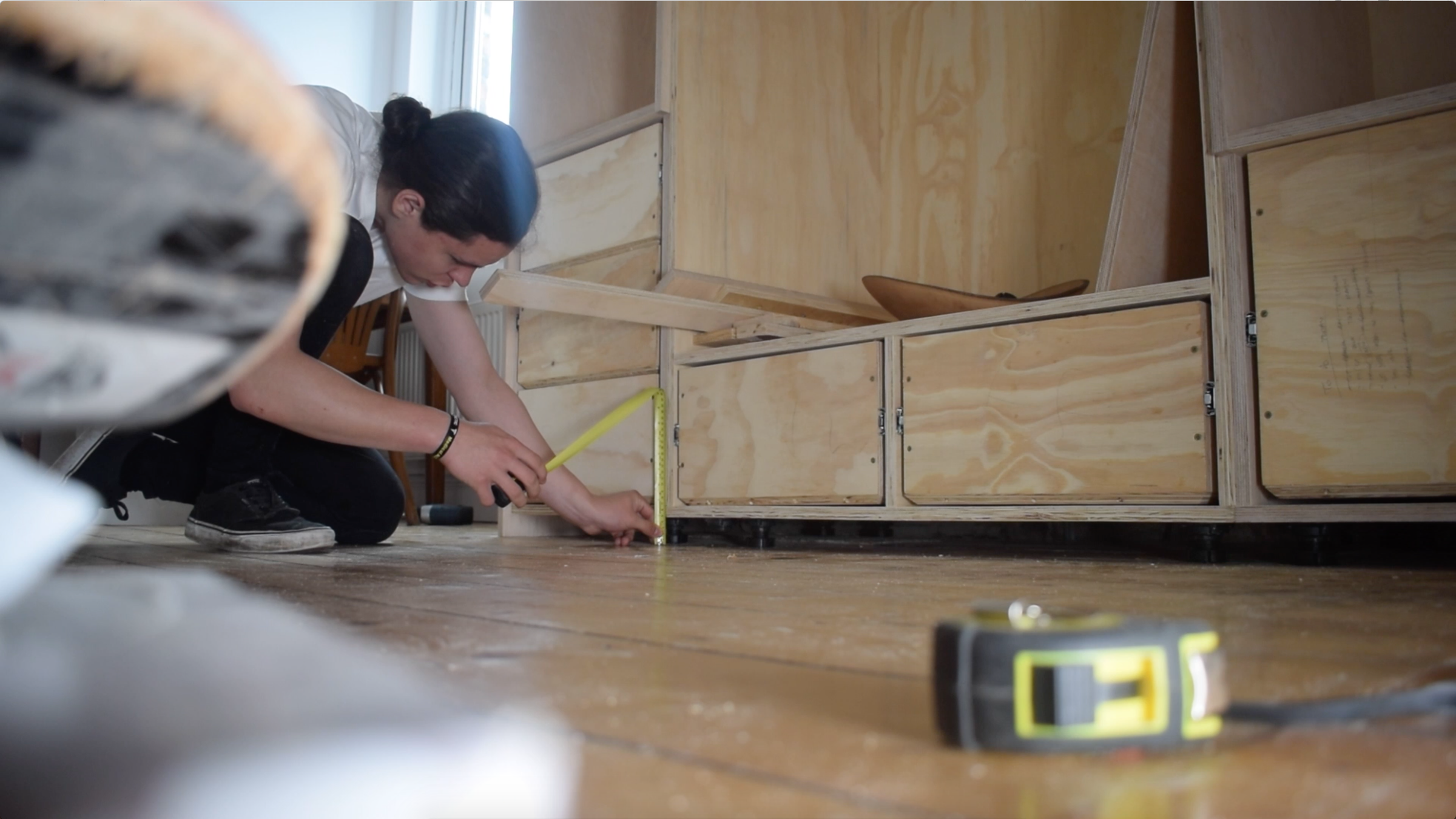 Built in Birch Plywood Cabinet/ Wardrobe : 27 Steps (with Pictures ...