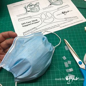 DIY Face Mask Support Frame : 5 Steps (with Pictures) - Instructables