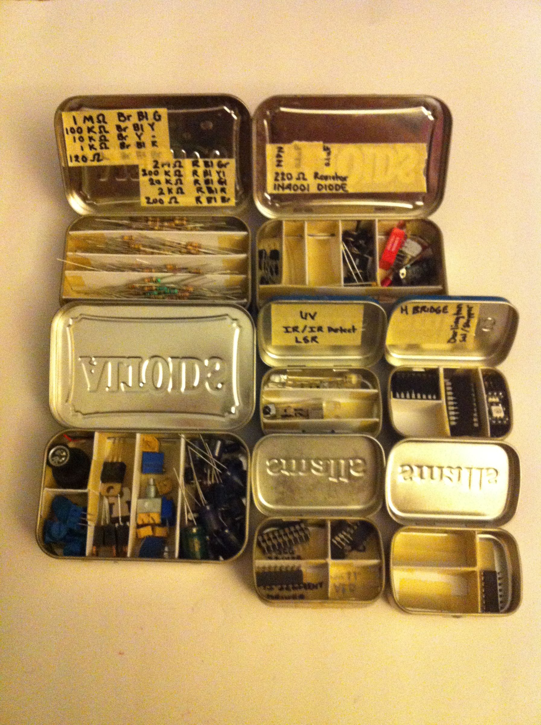 Portable Electronics Learning Lab/Experiment Kit : 11 Steps - Instructables