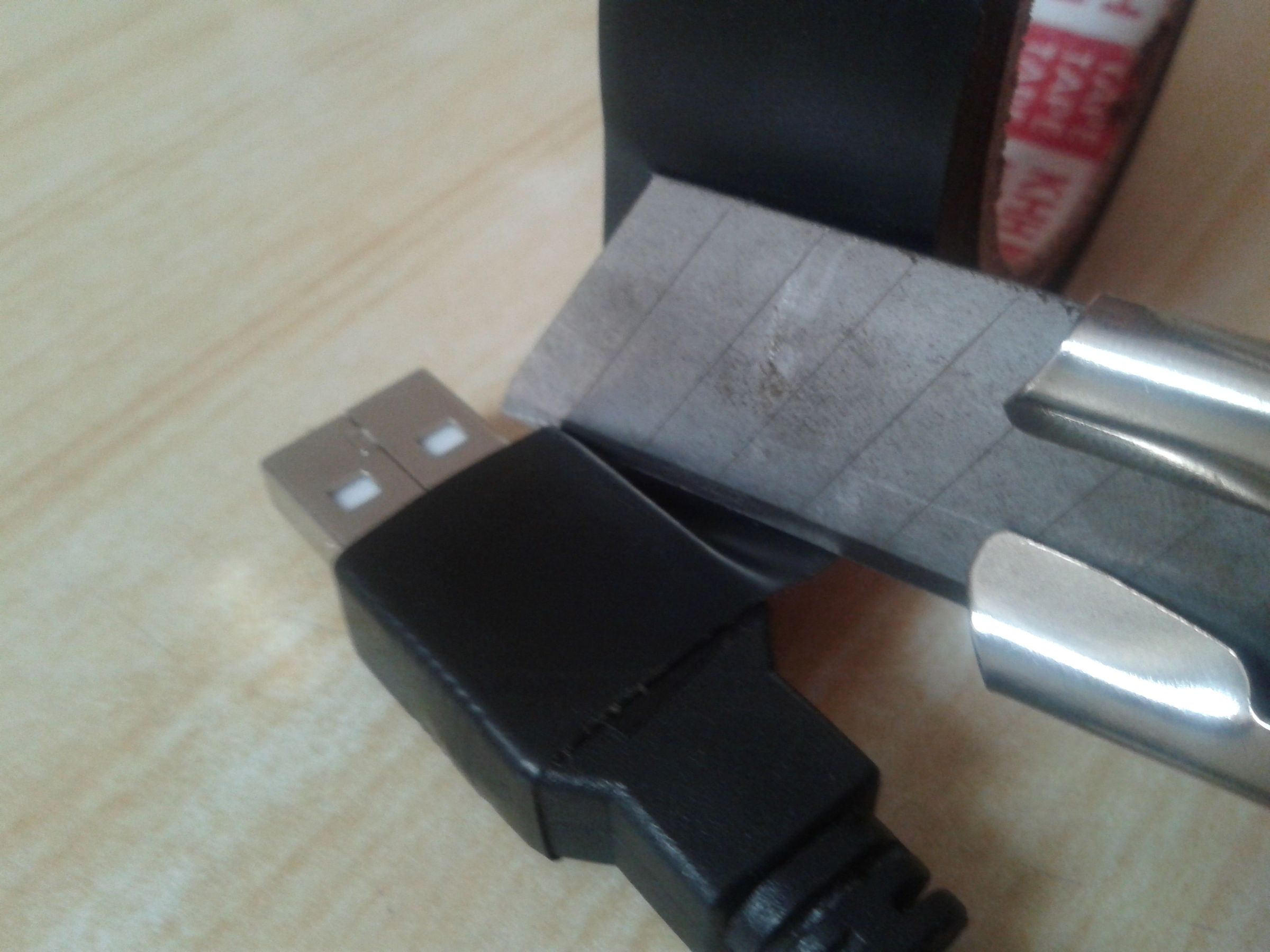 How to Make a USB Cable Flash Drive : 6 Steps (with Pictures ...