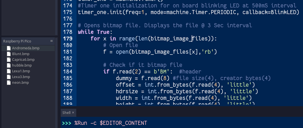 RPi Pico – 3.5 Inch (320x480) HVGA TFT LCD (ILI9488) – Bitmap Image ...