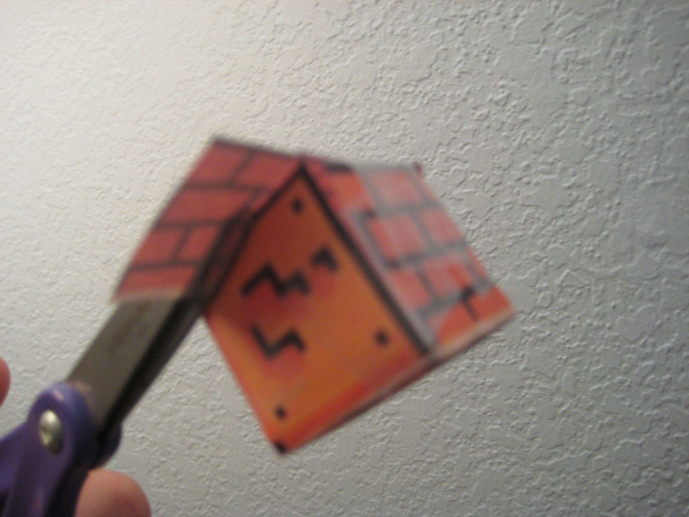 Super Mario Bros. Paper Question Mark Block : 4 Steps - Instructables