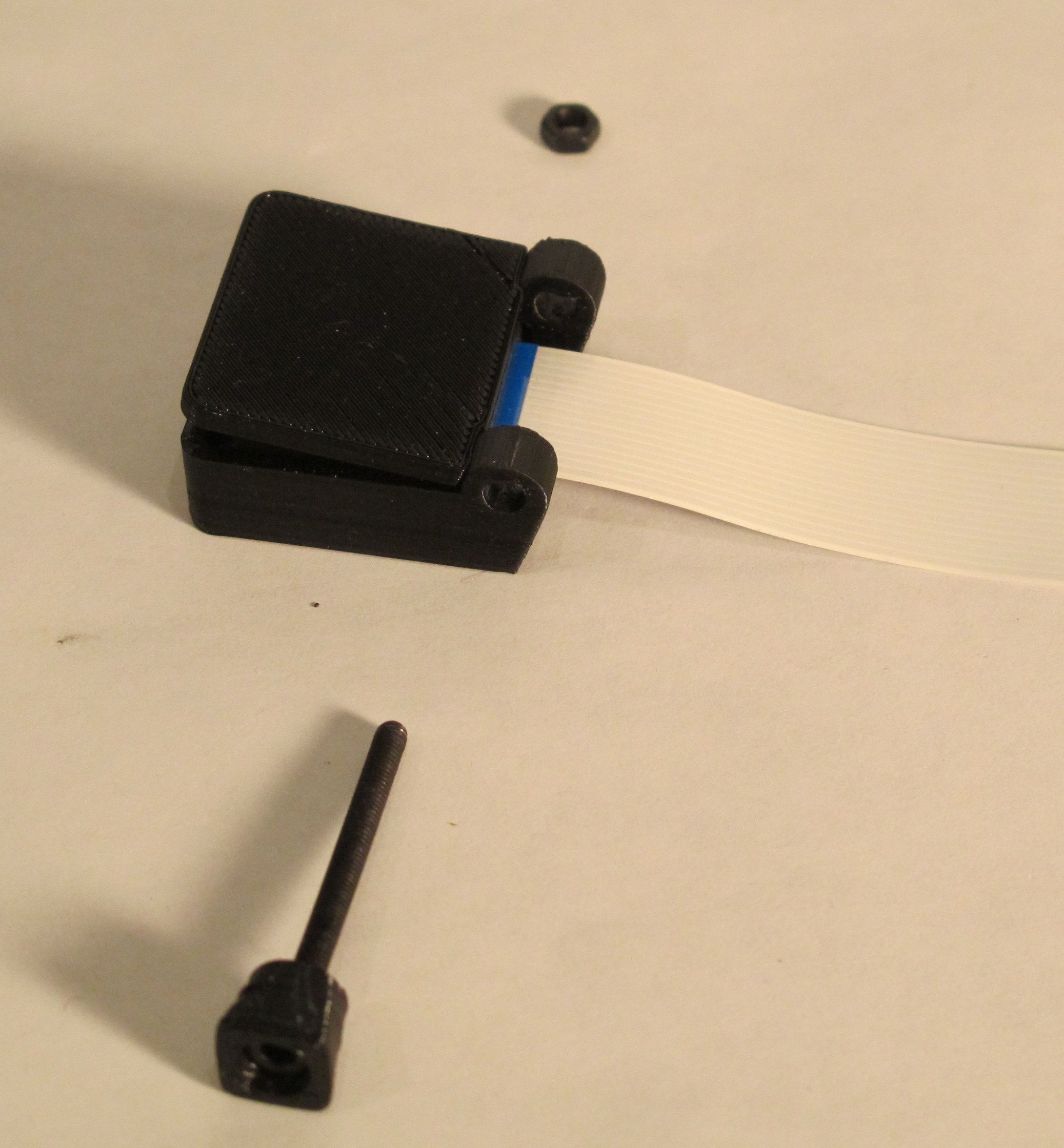 Raspberry Pi Camera Module V2 Case and Rotating Mount : 6 Steps ...