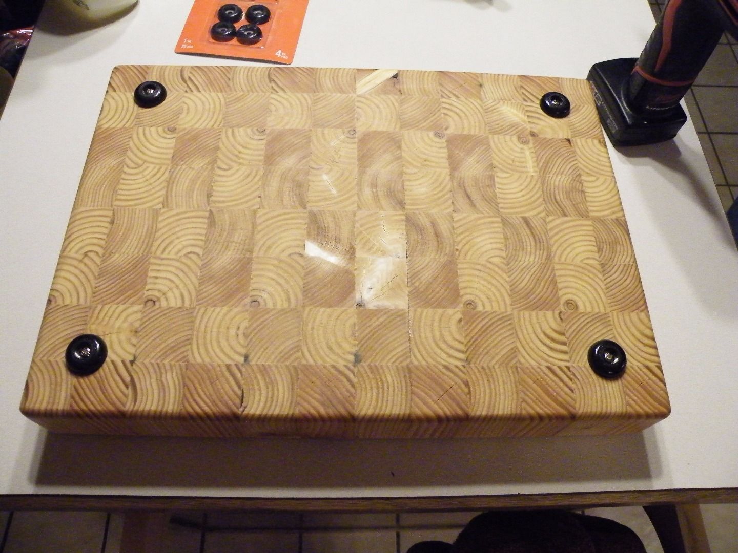 2x4 End Grain Cutting Board / Butcher Block : 13 Steps (with Pictures ...