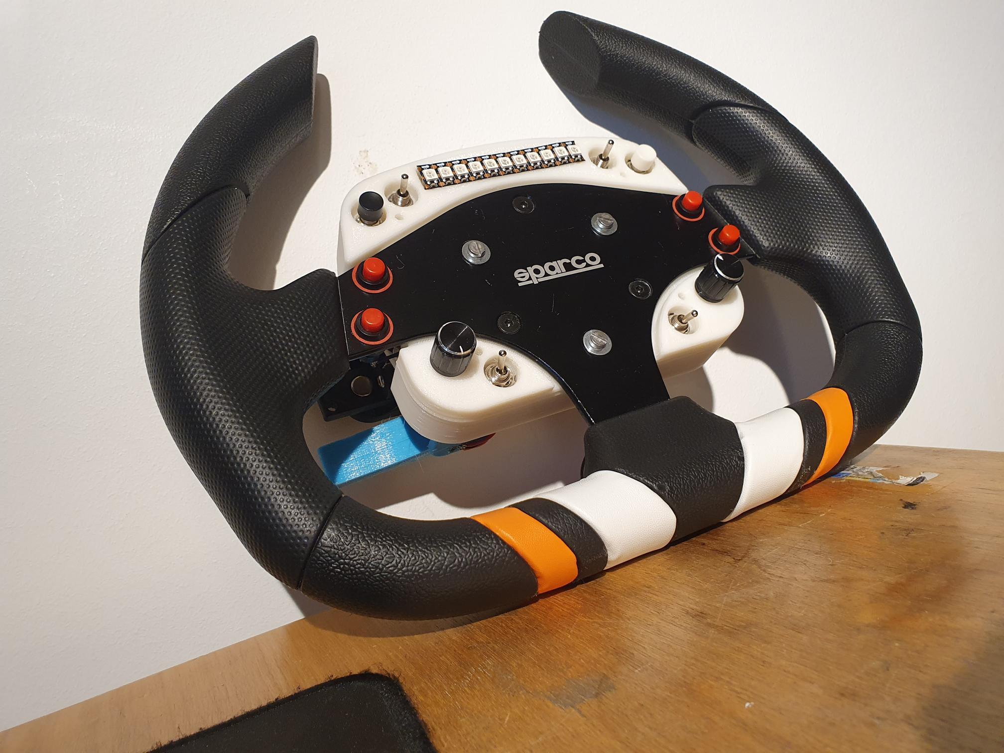 DIY Button Plate for Sim Racing Using a Arduino Pro Micro : 5 Steps ...