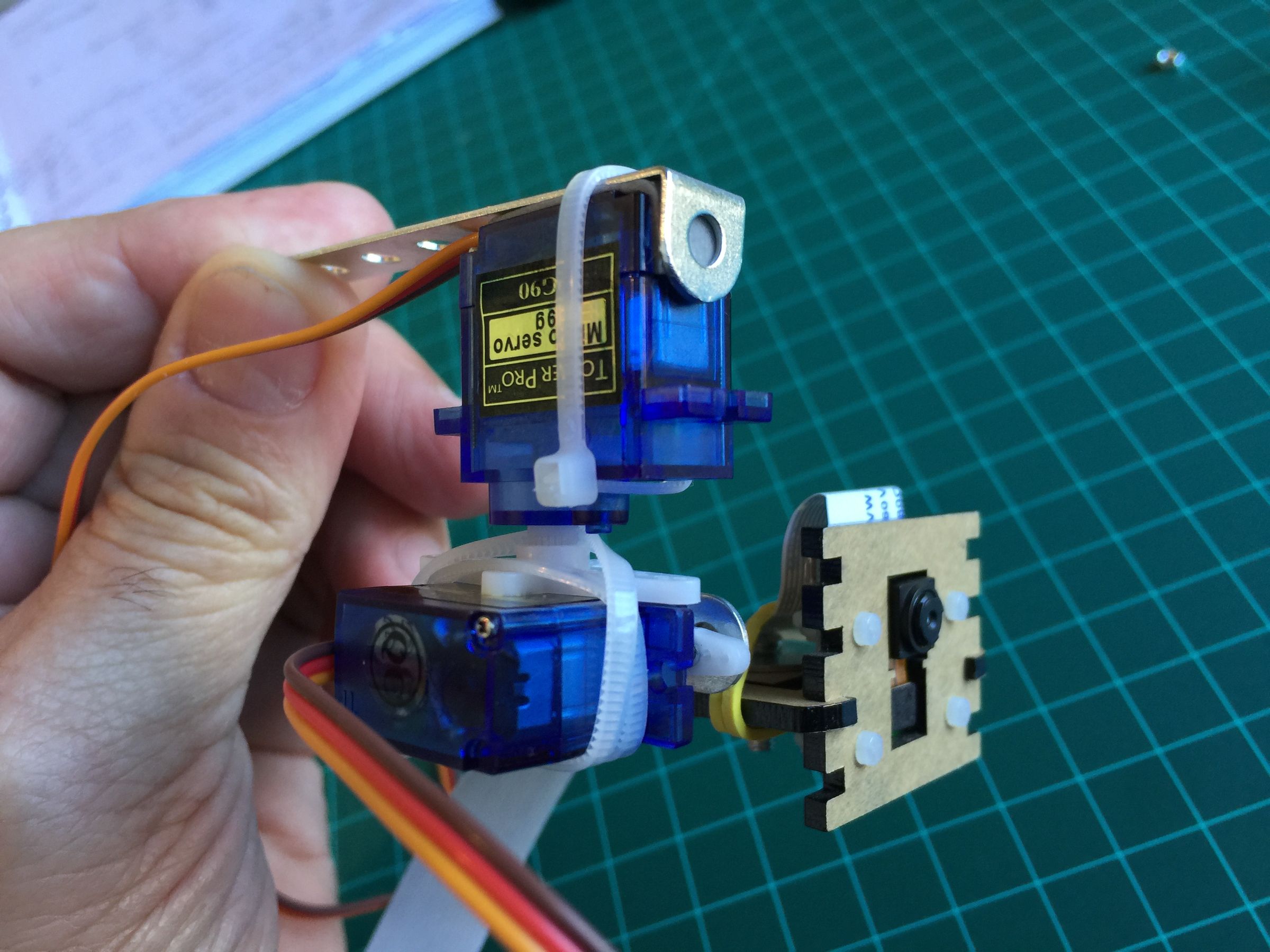 IoT: Raspberry Pi Robot With Video Streamer and Pan/Tilt Camera Remote Control Over Internet ...