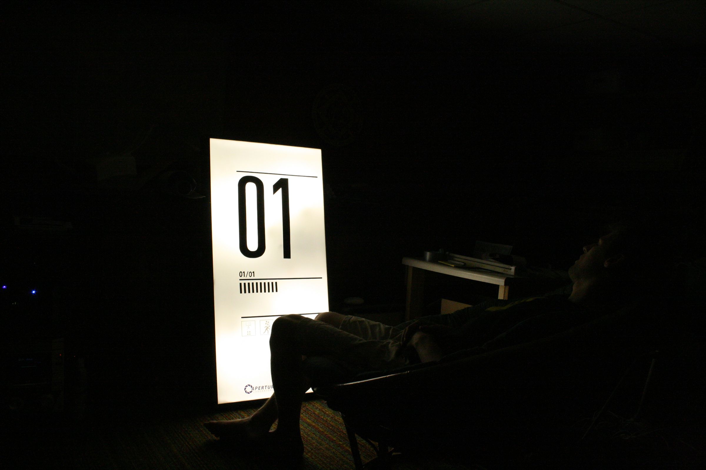 Portal Test Chamber Information Sign : 7 Steps (with Pictures ...