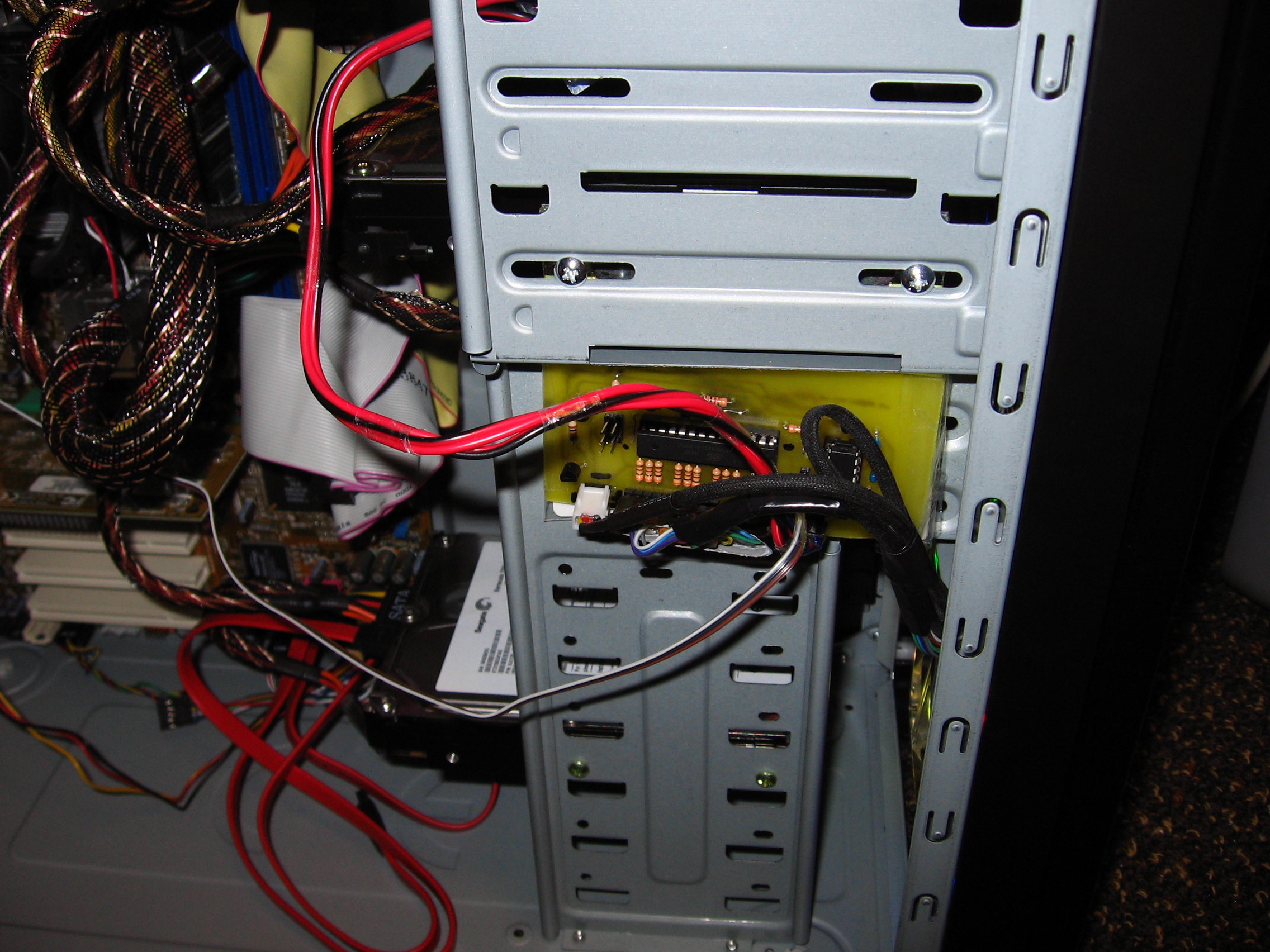 Color Changing Digital PC Fan Controller : 12 Steps (with Pictures ...