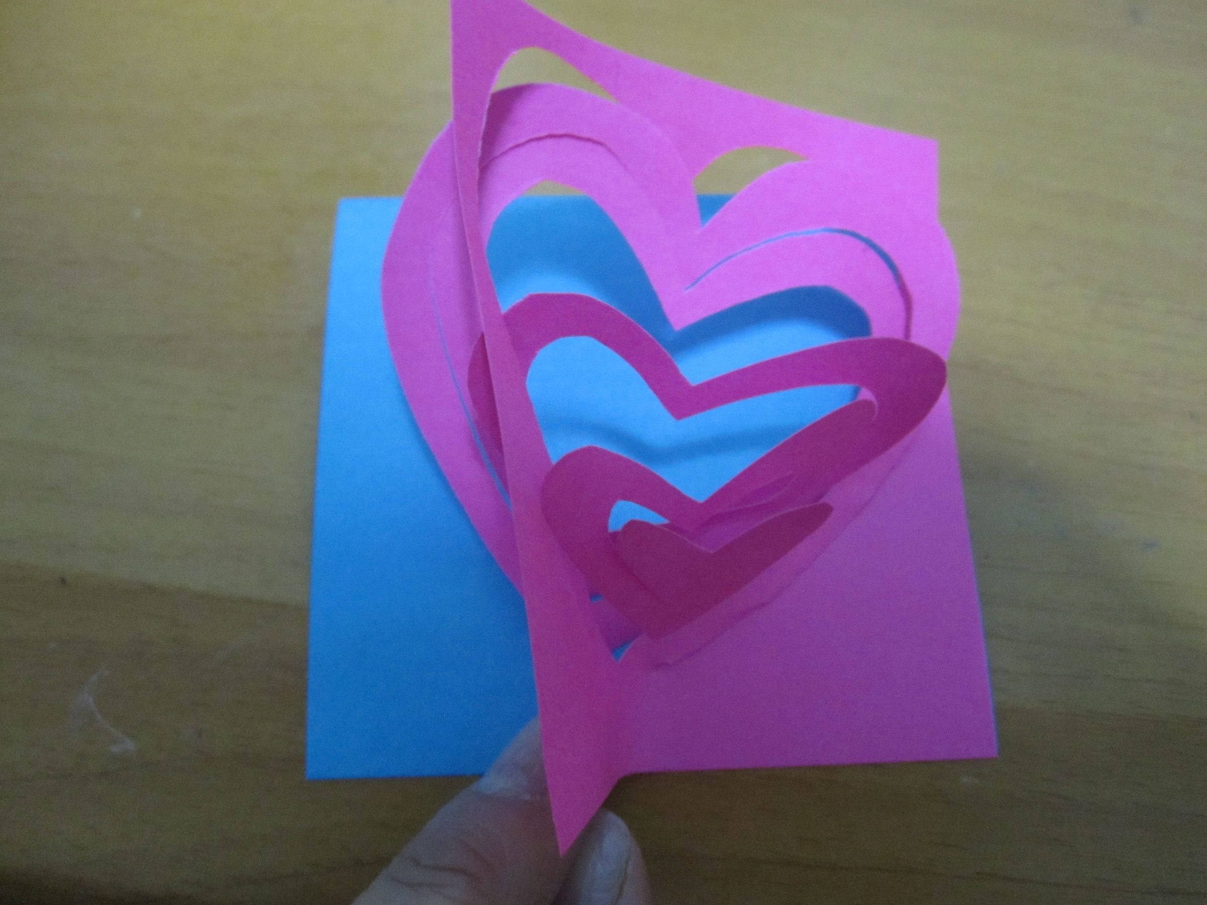 How to Make a Heart Pop-Up Love Post-it Note (easy) : 8 Steps (with ...
