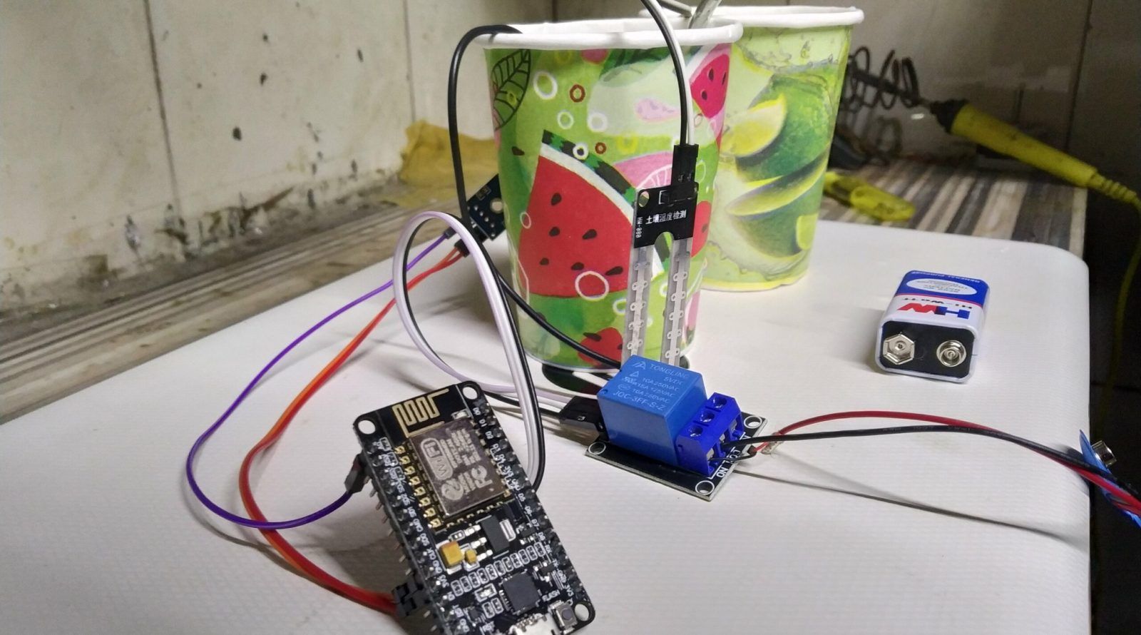 IoT Based Soil Moisture Monitoring and Control System Using NodeMCU : 6 ...