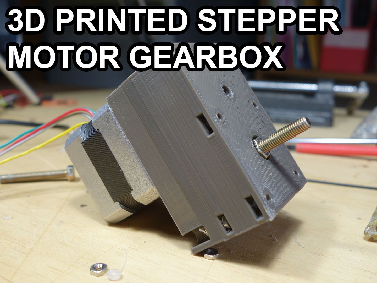 3D Printed 16:1 Nema 17 Gearbox : 7 Steps (with Pictures) - Instructables
