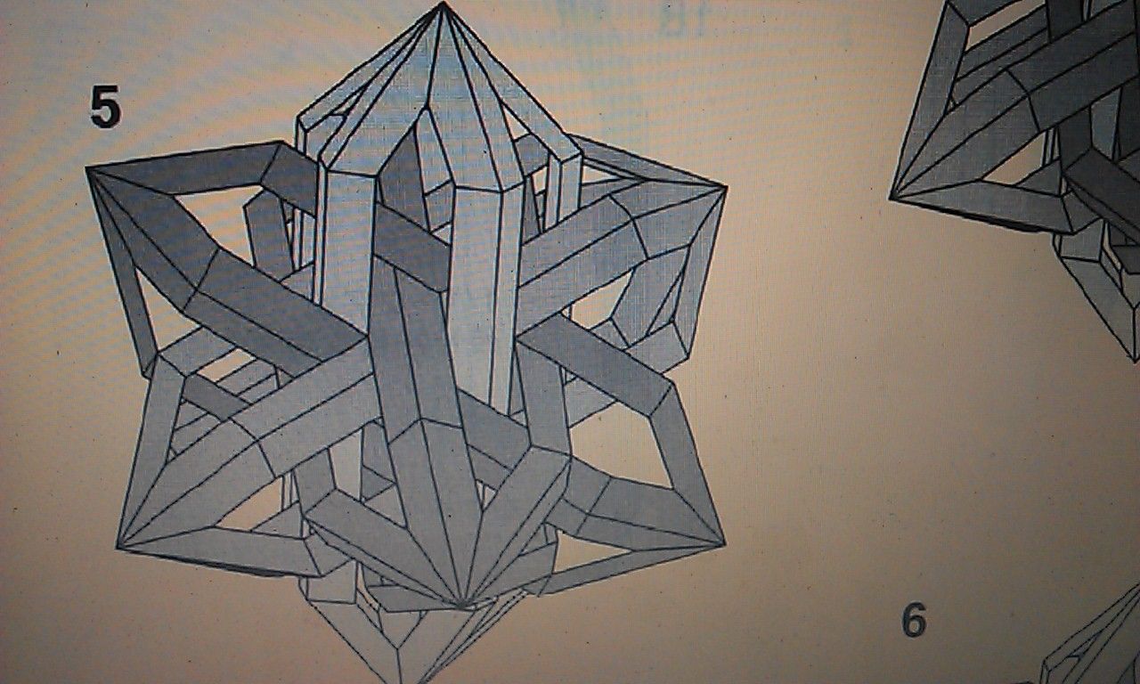 Origami Crystal Sculpture : 25 Steps (with Pictures) - Instructables