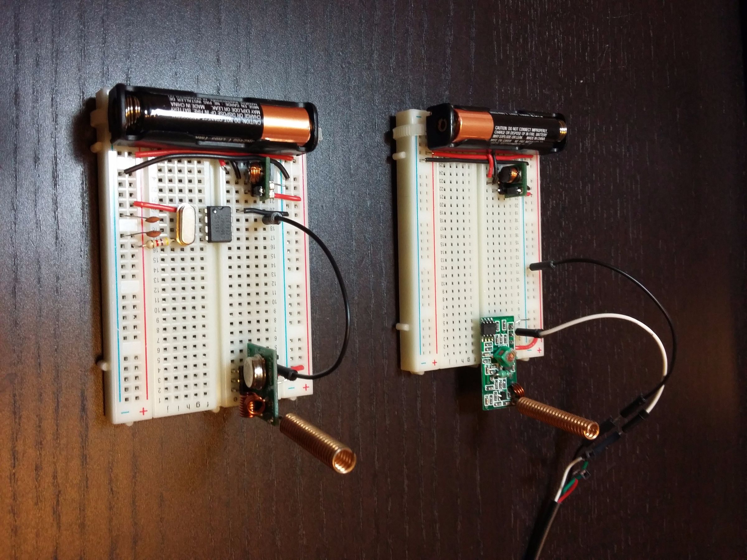 Wireless Communication Using Cheap 433MHz RF Modules and Pic Microcontrollers. Part 1 : 3 Steps ...