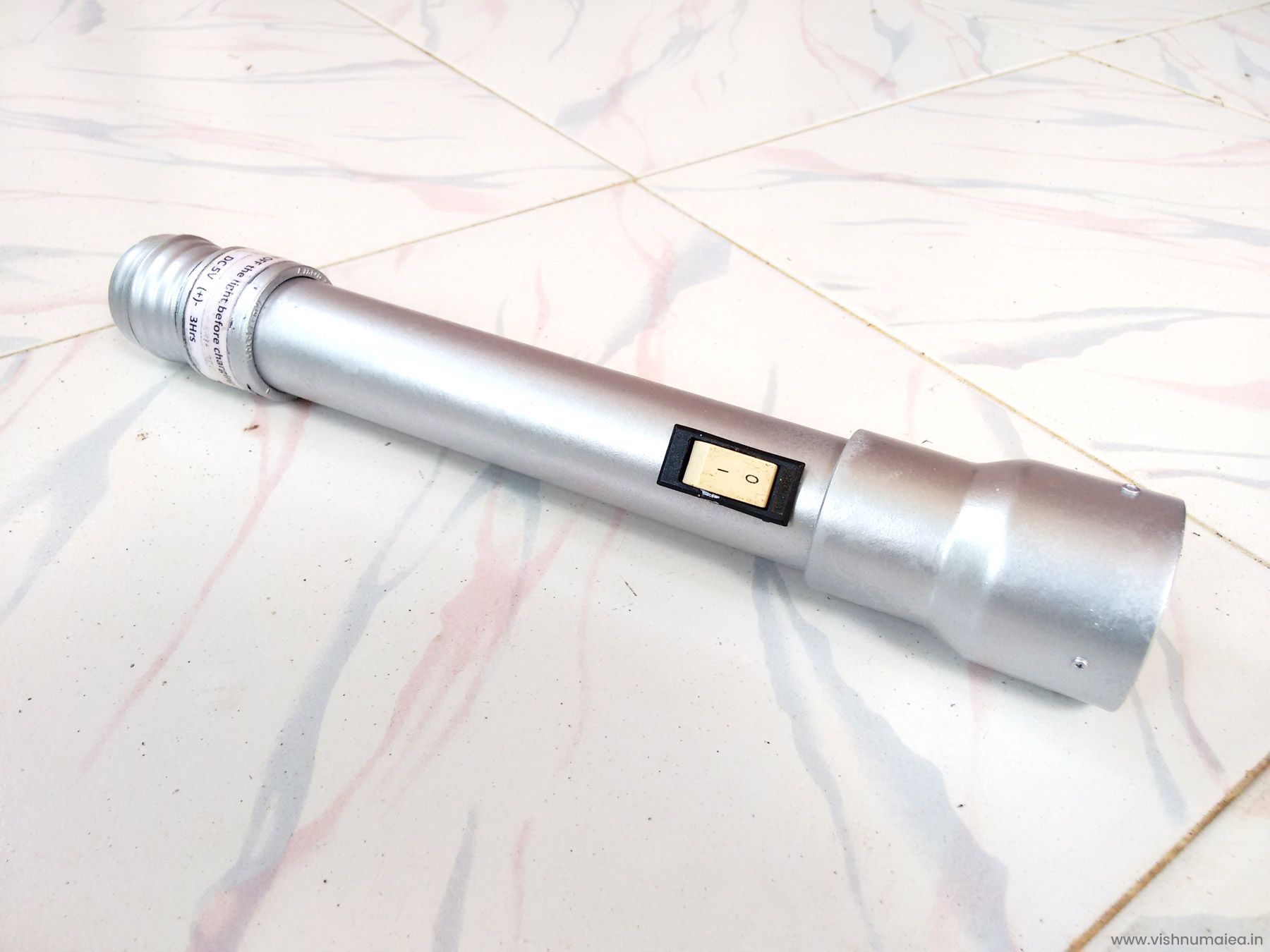 Rechargeable LED Flashlight Using PVC Pipe : 11 Steps (with Pictures ...