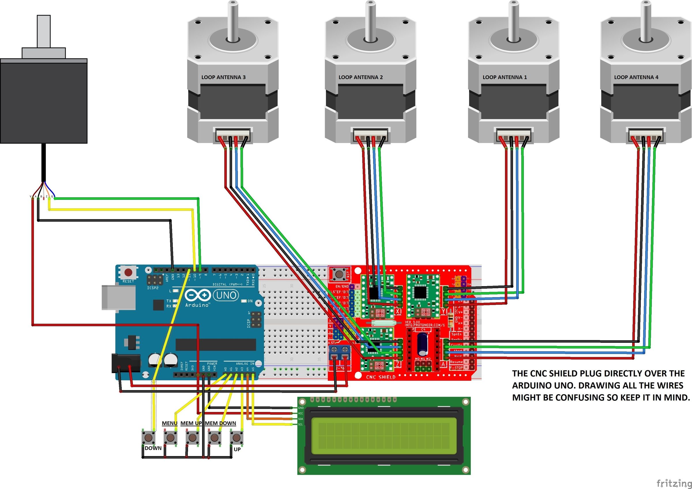 Magnetic Loop Controller for 4 Antennas : 16 Steps (with Pictures) - Instructables