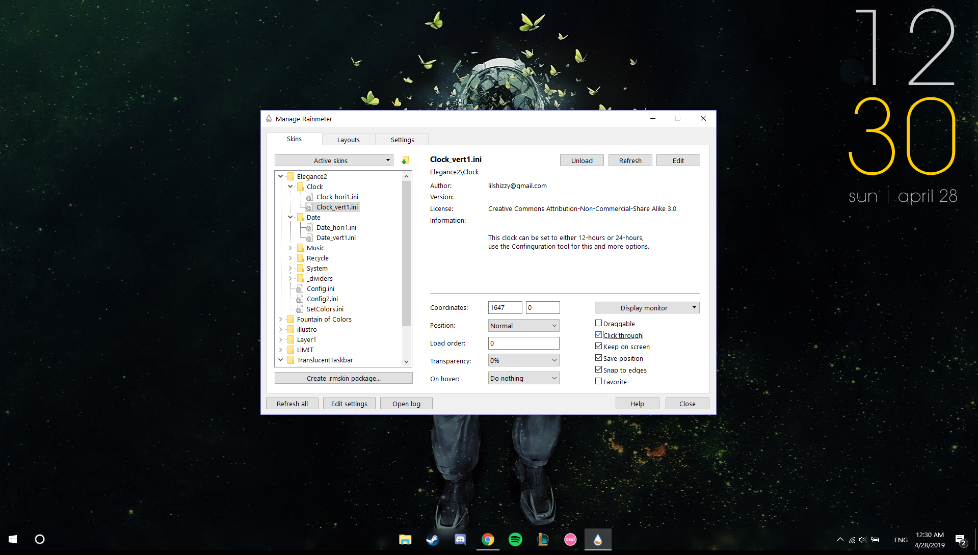 Rainmeter - Setting Up a Minimal Desktop (Win 10) : 30 Steps - Instructables