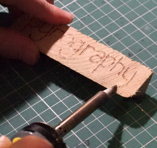 Pyrography Coasters Using a Soldering Iron : 7 Steps (with Pictures ...
