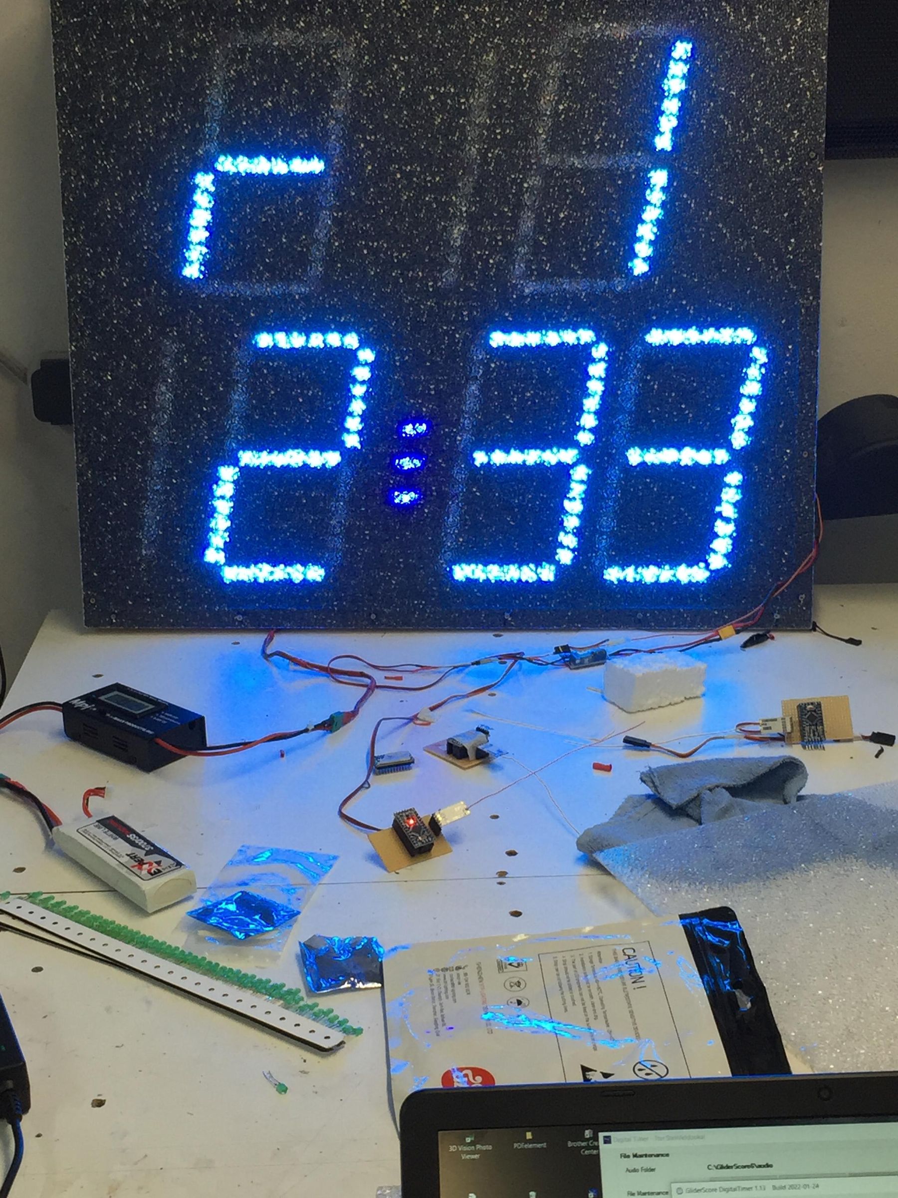 Gliderscore Timing Board : 4 Steps (with Pictures) - Instructables