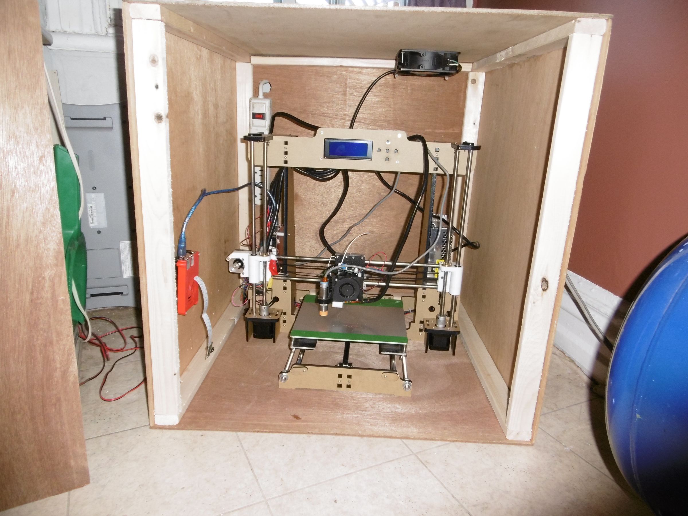 Easy and Cheap 3D Printer Fume Hood Enclosure : 9 Steps - Instructables