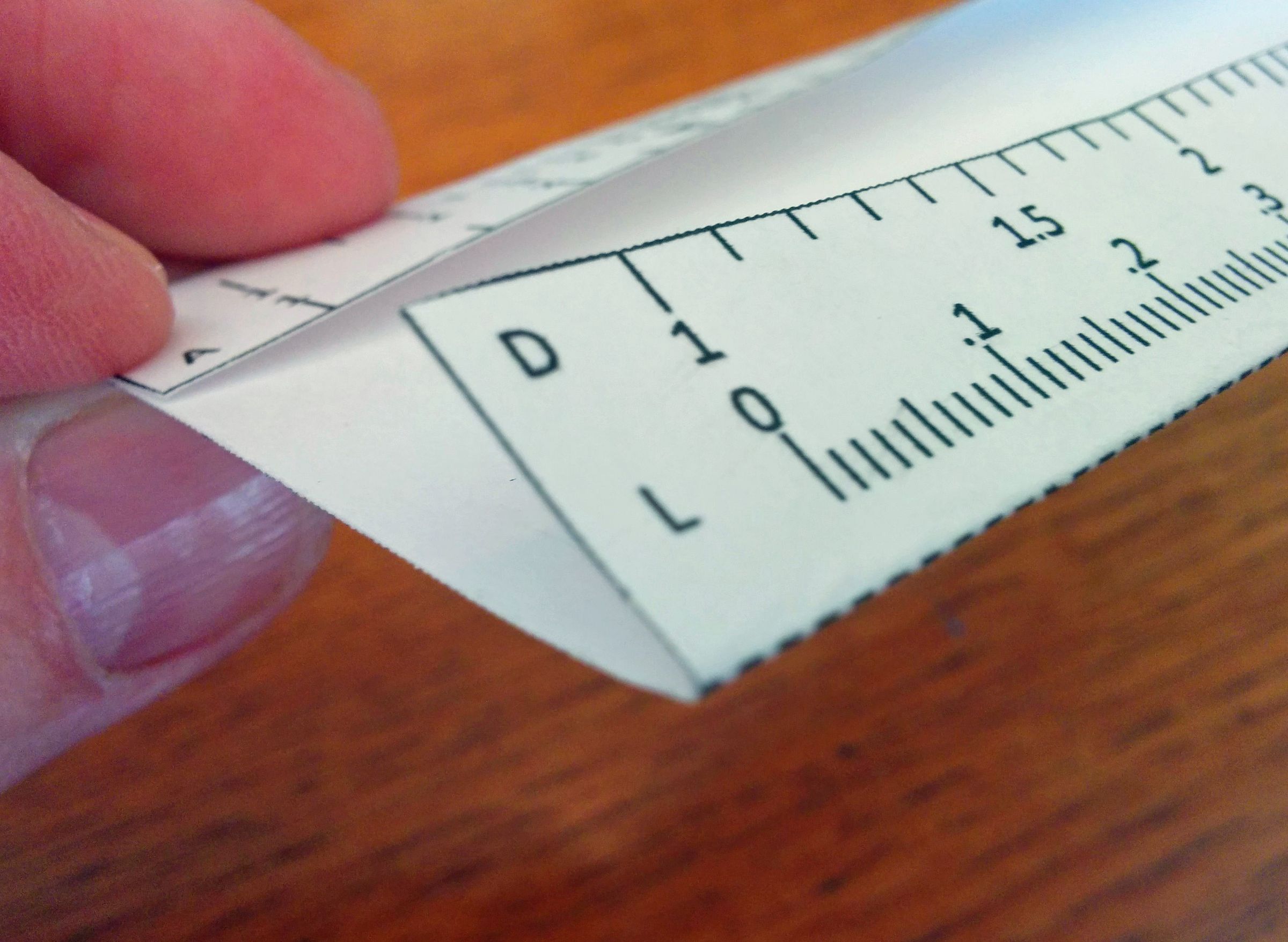 Make a Simple Paper Slide Rule : 10 Steps - Instructables