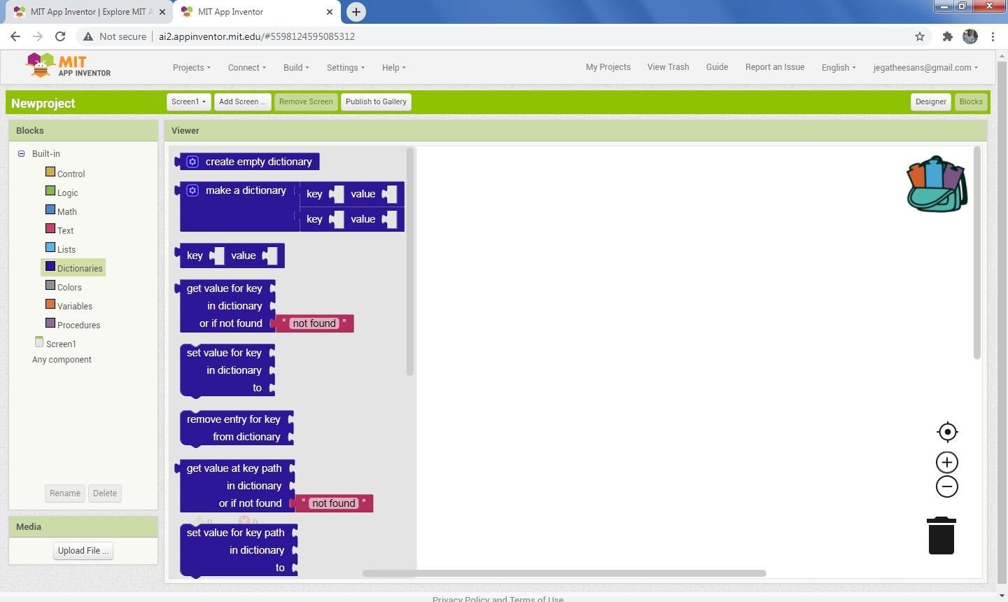 Scratch Built Android App Basics and BT Drawing Robot App : 15 Steps ...