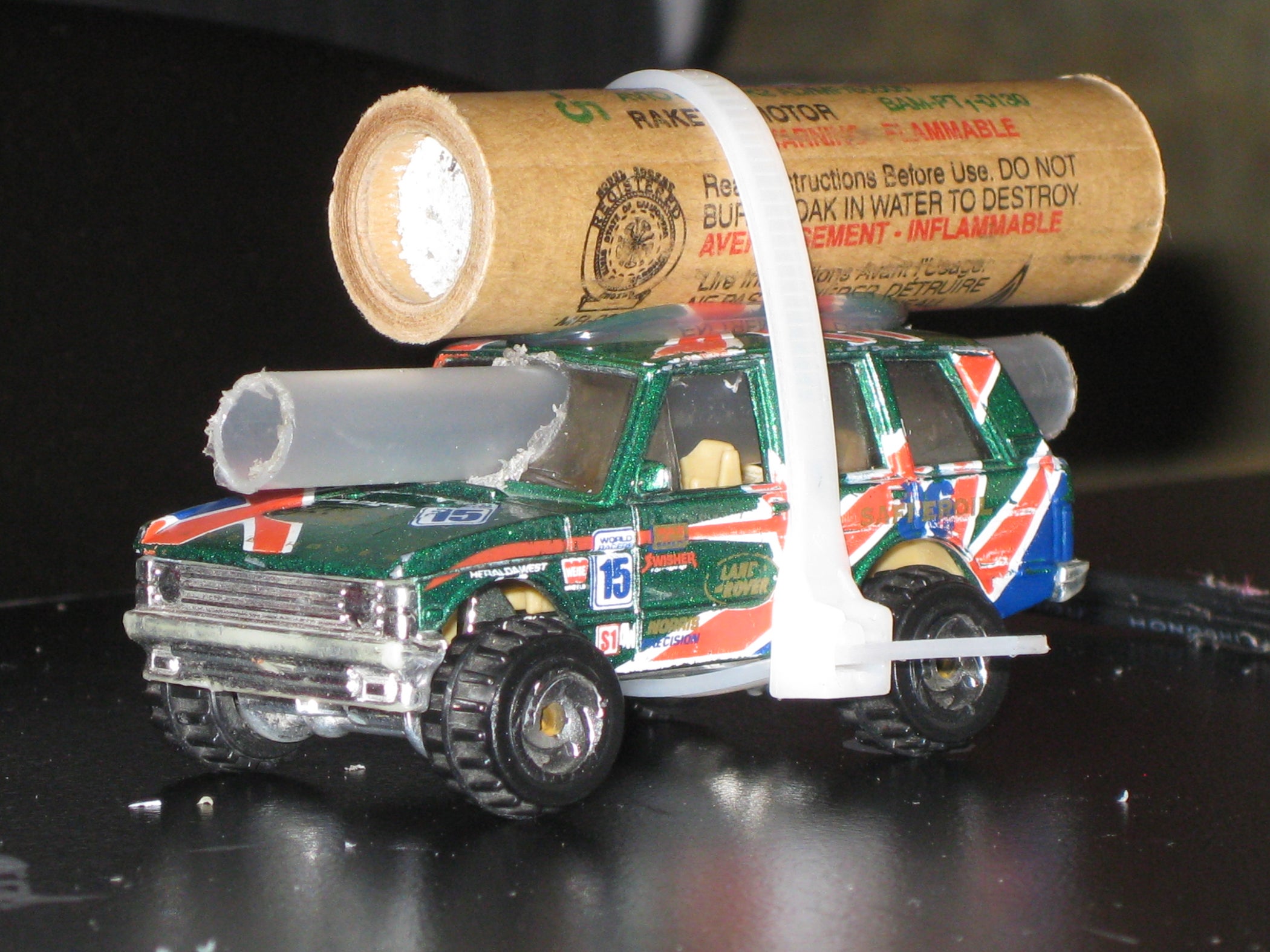 Rocket Cars 4 Steps Instructables