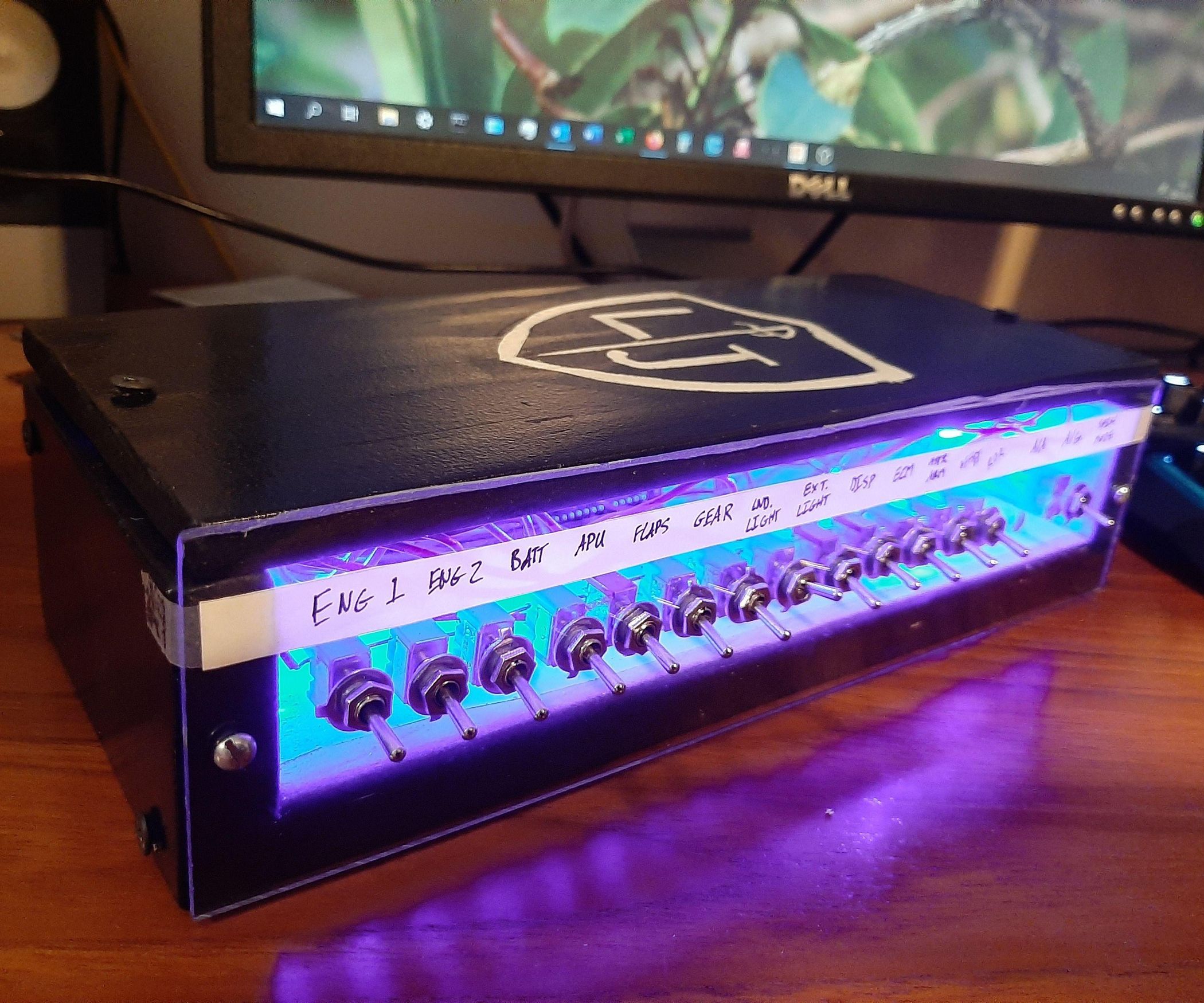 DIY Flight Sim Switch Panel : 7 Steps (with Pictures) - Instructables