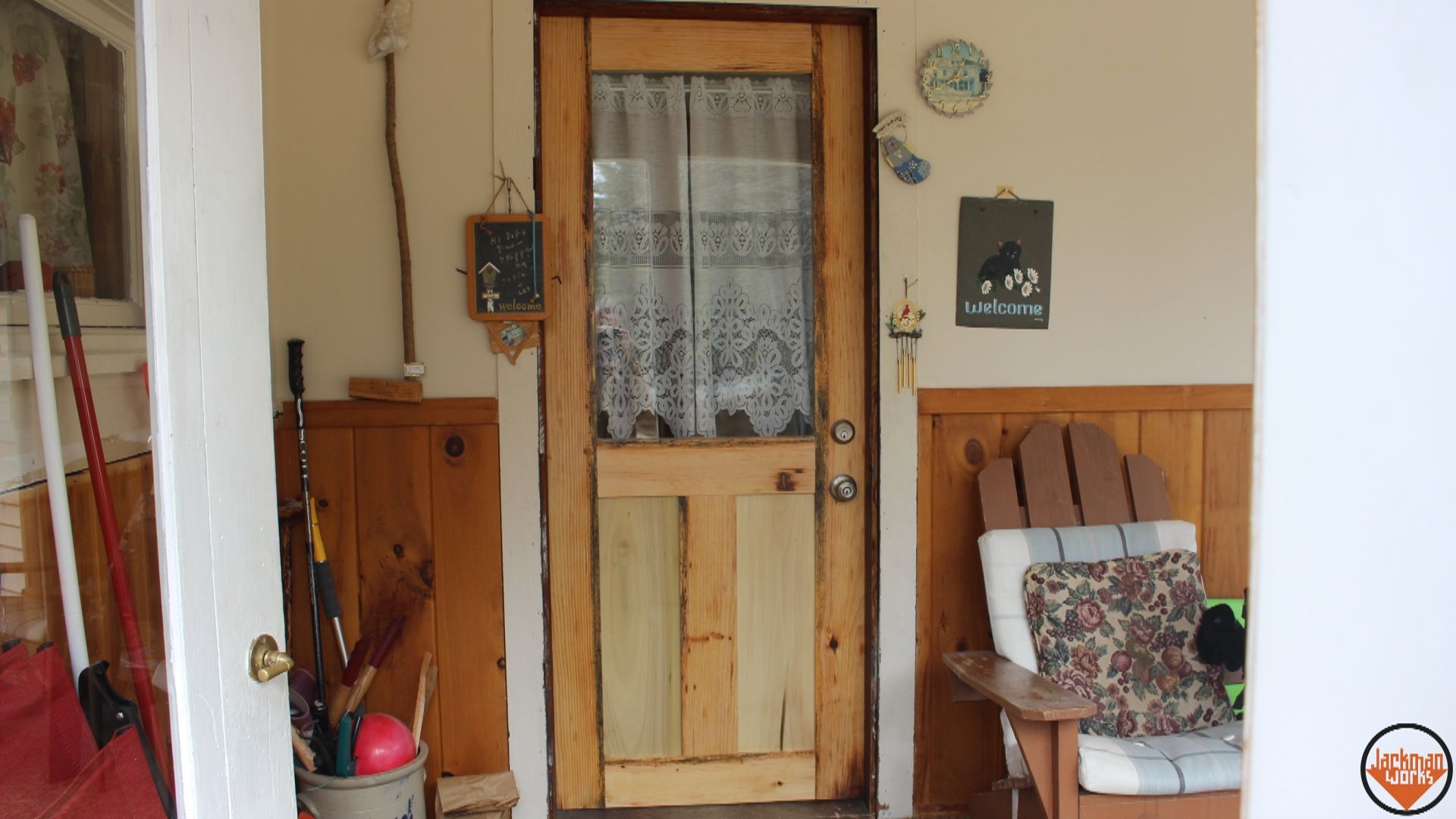 Building a Reclaimed Wood Door From Scratch (Mission Style) : 8 Steps ...