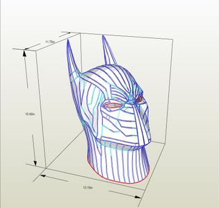 How to Make a Batman Cowl From Paper : 13 Steps - Instructables