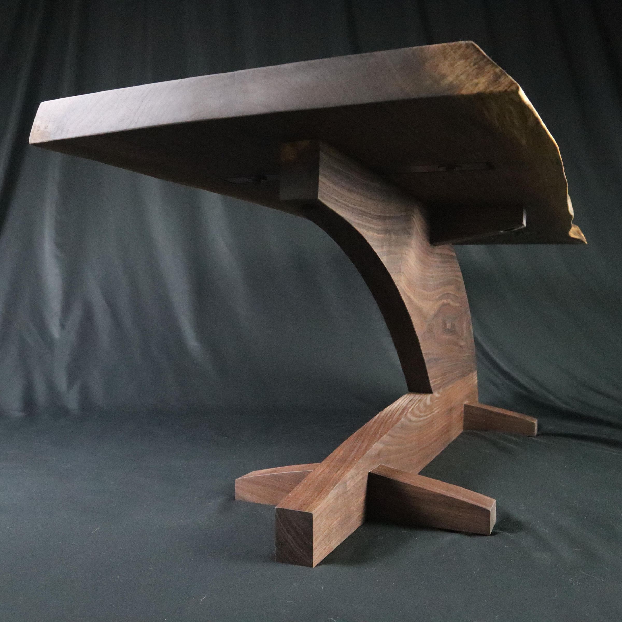 Live Edge Solid Walnut Coffee Table : 24 Steps (with Pictures ...