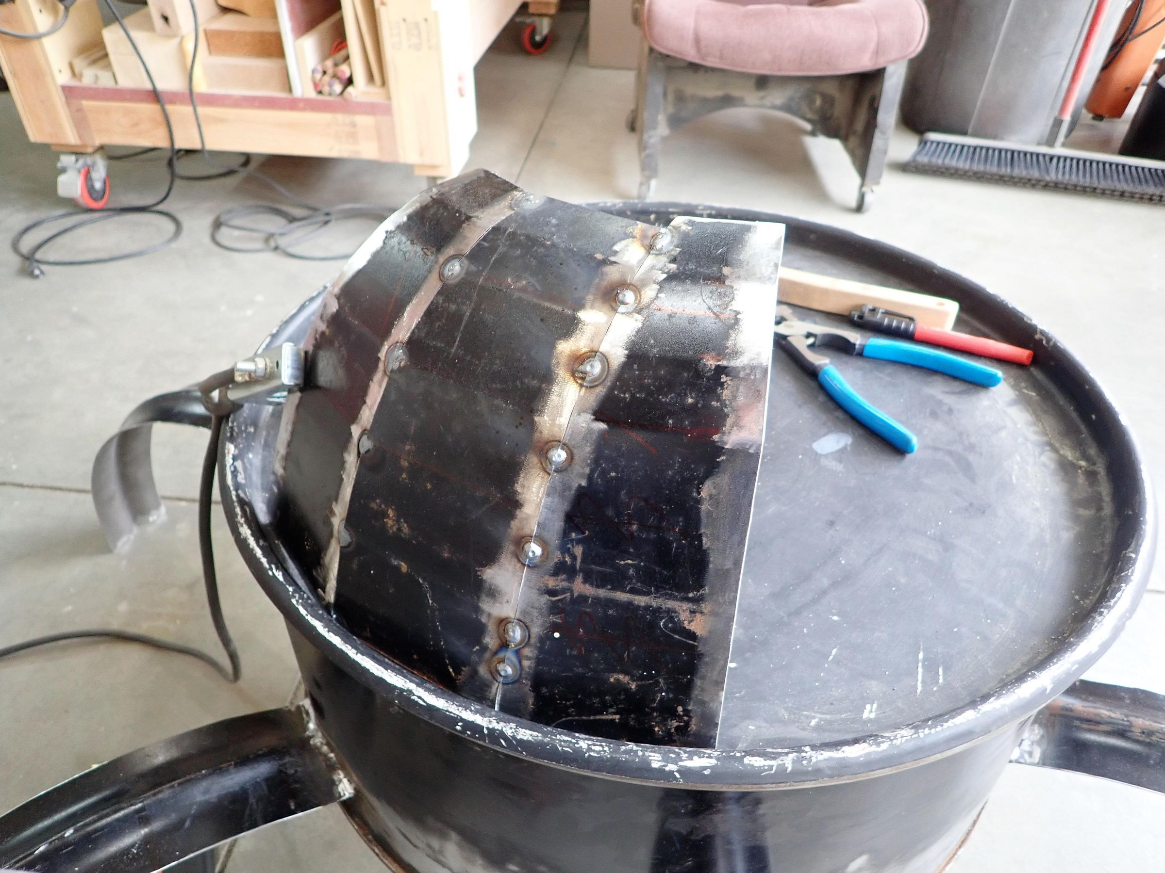 Backyard Guardian: Steel Drum Fire Pit : 19 Steps (with Pictures ...