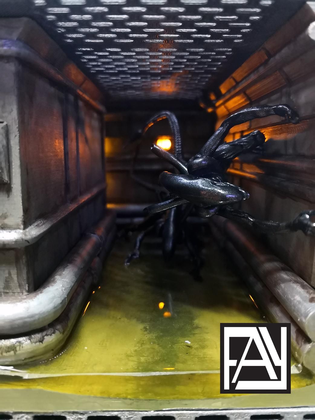 Aliens Movie Book Nook Diorama : 7 Steps (with Pictures) - Instructables
