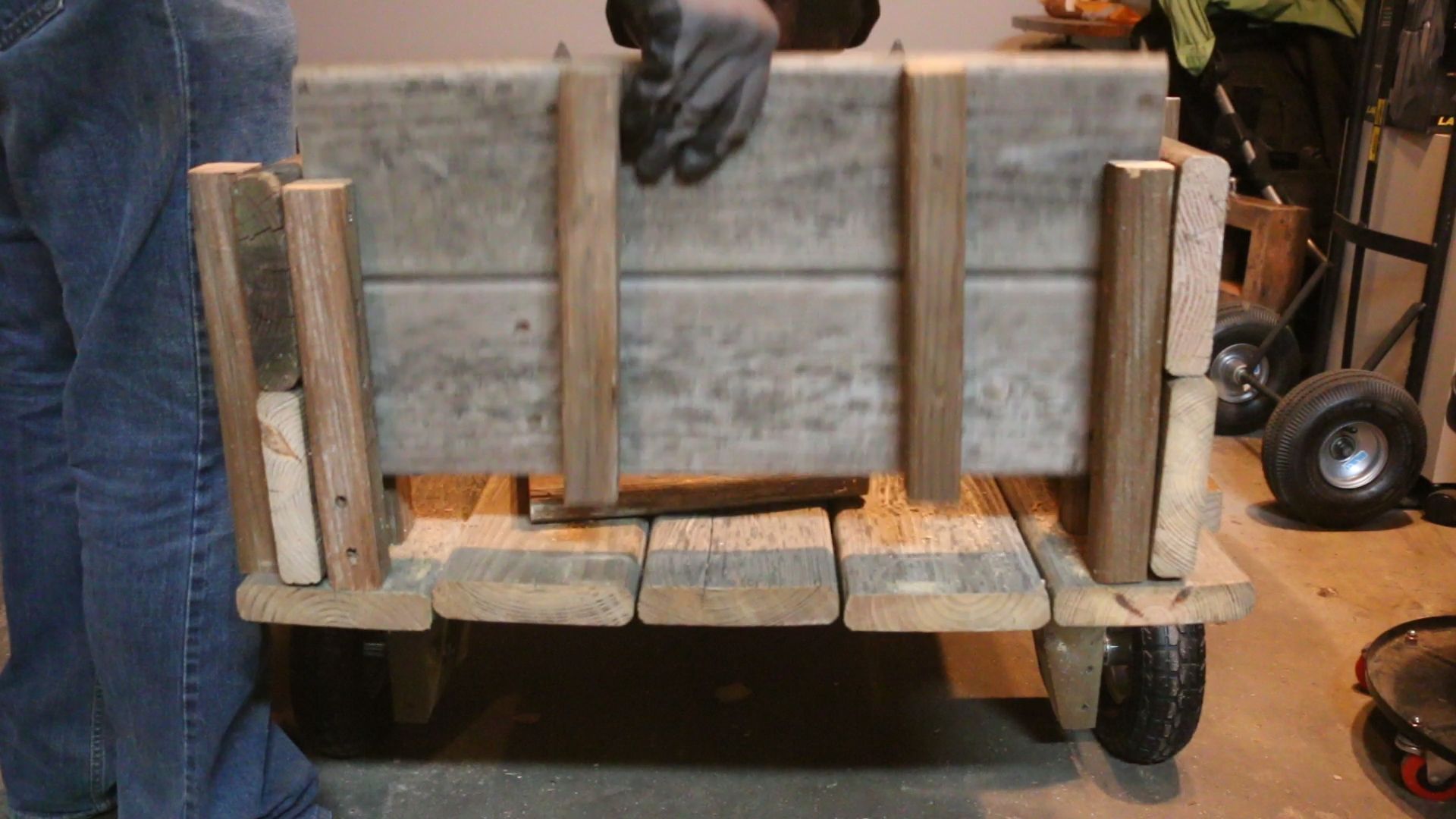 Deck Wood Dump Cart : 7 Steps (with Pictures) - Instructables