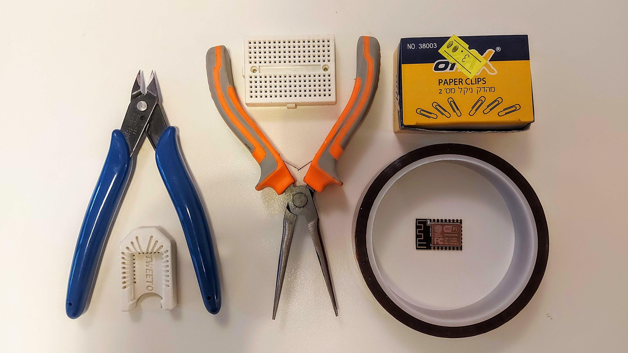 DIY ESP8266 ESP-12 Socket - Snap Fit, Breadboard Friendly, No Soldering ...