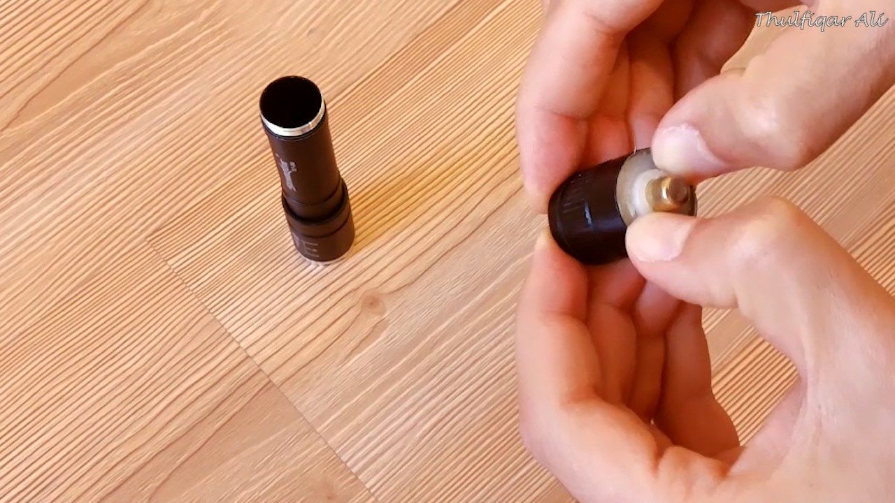 How to Repair Flashlight Switch (Fix Tailcap Switch) : 12 Steps ...