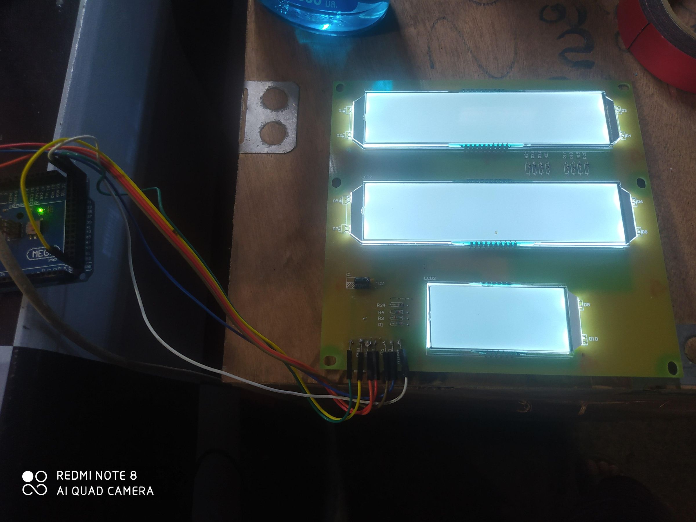 How to Wire the 6 Digit 7 Segment 2.4 Inch Ht1621 LCD Display Module on ...