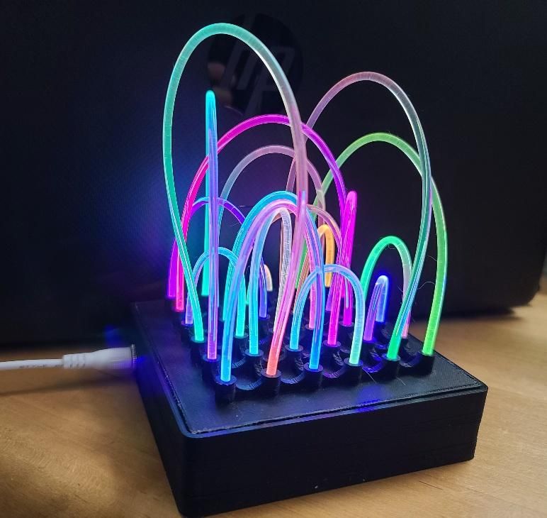 DIY Fiber Optic Light Sculpture : 6 Steps (with Pictures) - Instructables