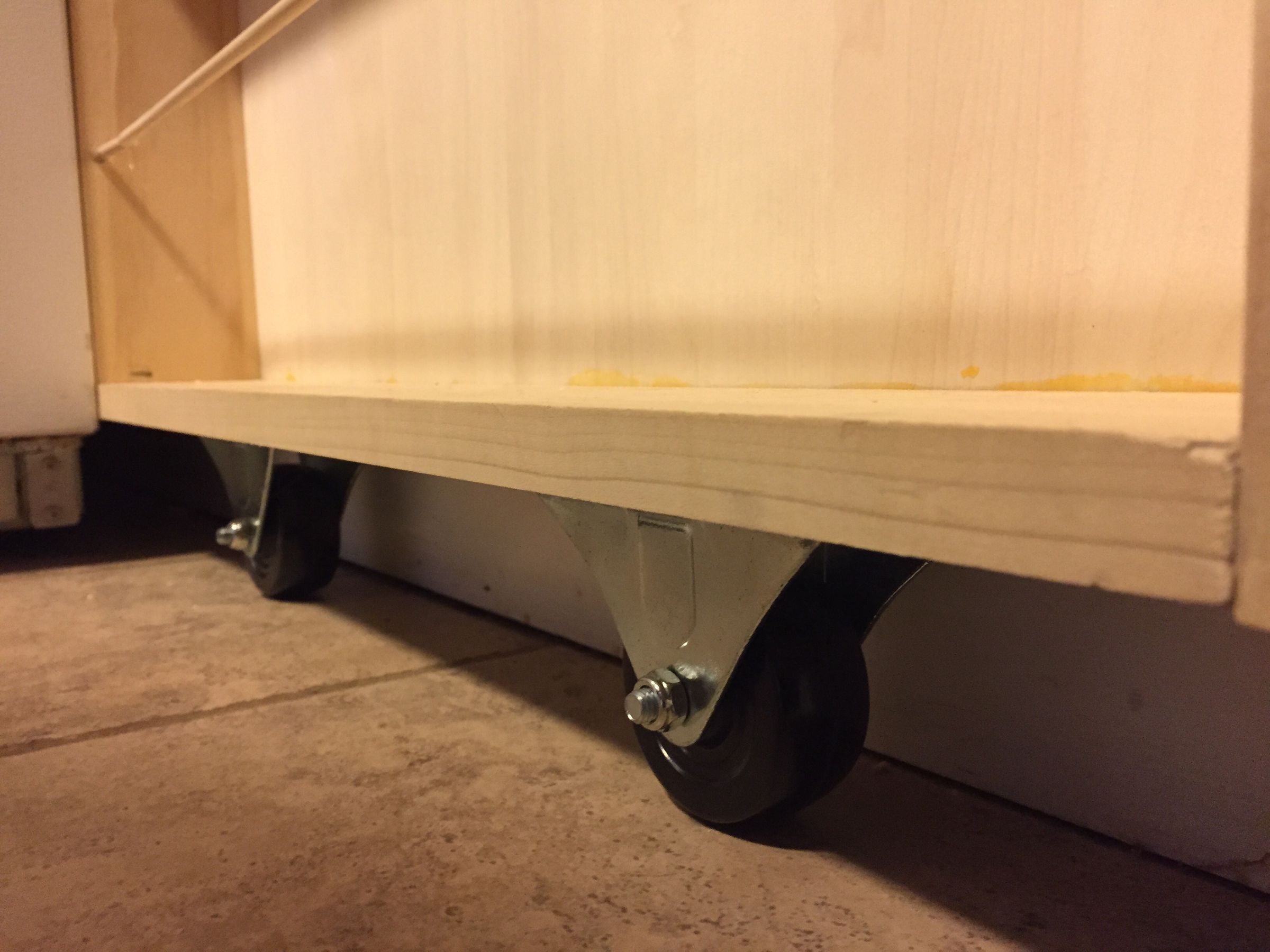 Hidden Fridge Gap Slide-Out Pantry : 4 Steps (with Pictures ...