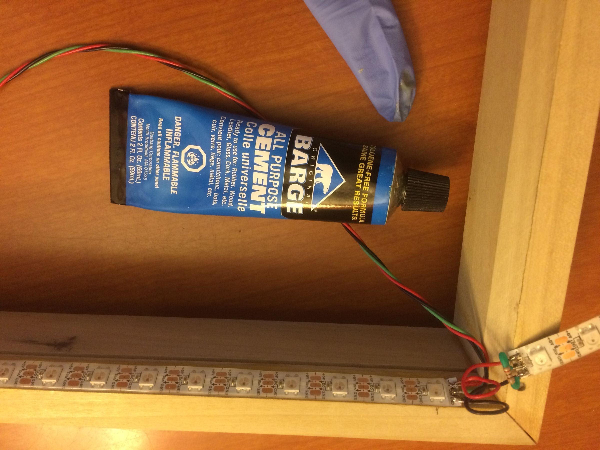 Dynamic LED Lighting Shadow Box and Frame for Art: : 16 Steps (with ...