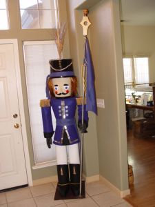 Build a 7 Foot Nutcracker From Flower Pots : 13 Steps (with Pictures ...