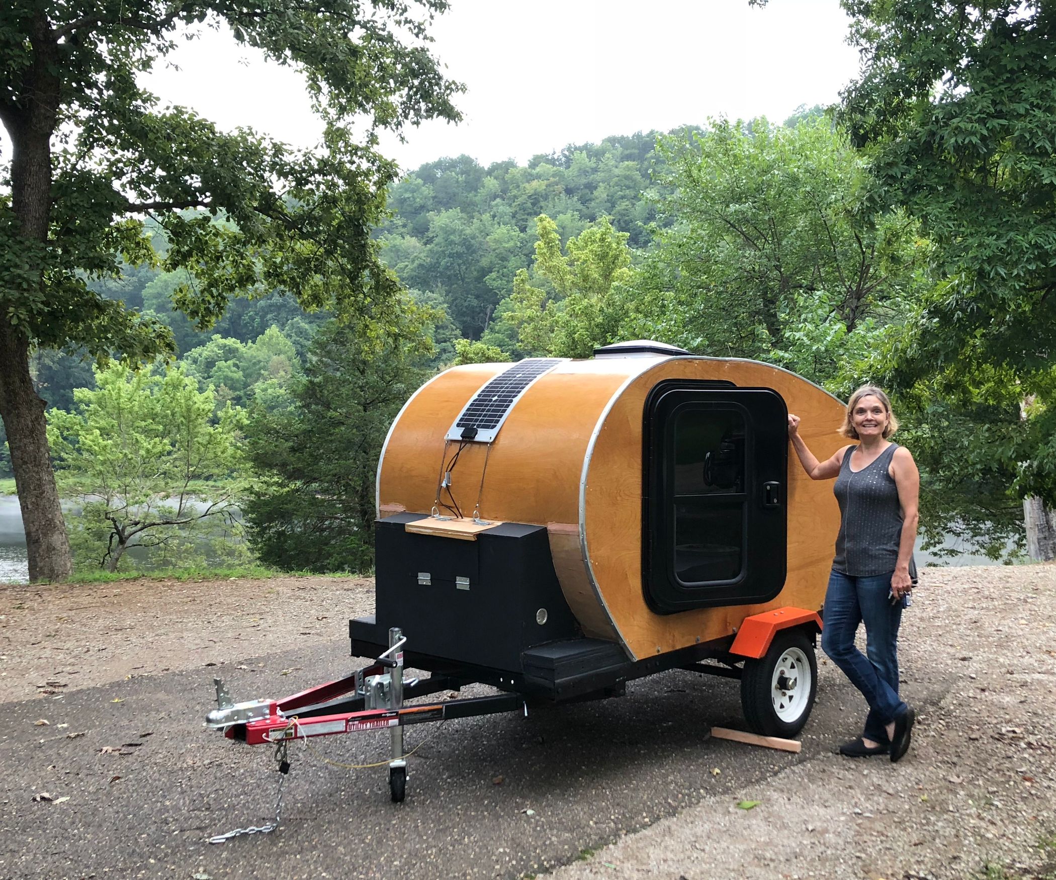 Teardrop Camper Made From Wood : 14 Steps (with Pictures) - Instructables