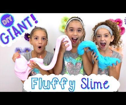 DIY GIANT FLUFFY SLIME - Instructables