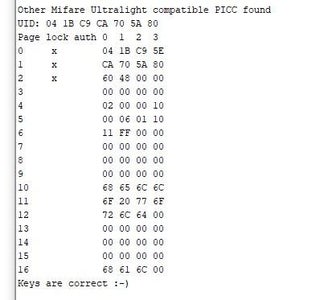 Using Mifare Ultralight C With RC522 on Arduino : 3 Steps - Instructables