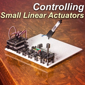 Control a Small Linear Actuator With Arduino : 7 Steps (with Pictures ...