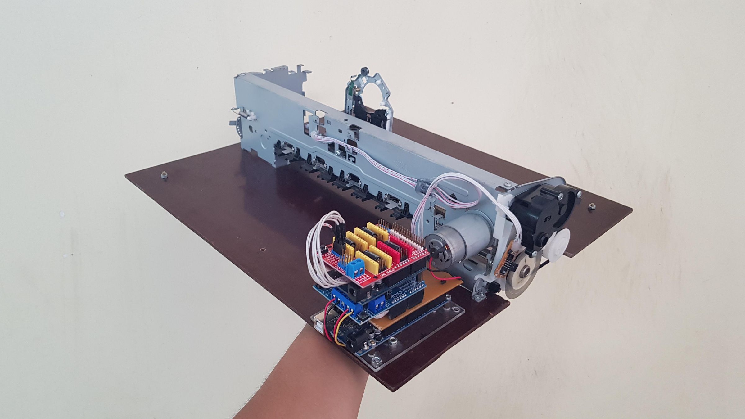 3 AXIS CNC PLOTTER FROM DC MOTORS AND OPTICAL ENCODERS : 15 Steps (with ...